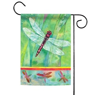 Dragonfly Outdoor Garden Flag 18" x 12.5" - Bed Bath & Beyond - 36401370