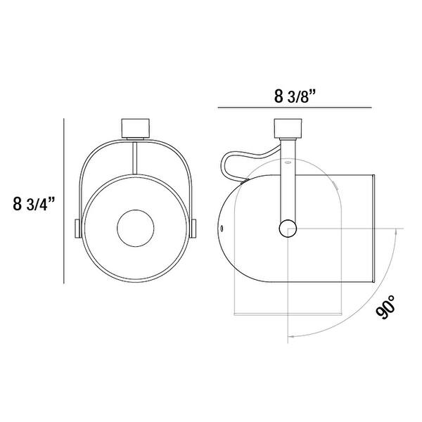 Eurofase 23403 1-Light Track Lighting in Metal - Bed Bath & Beyond ...