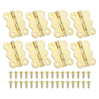 Small Jewelry Hinge 1-5/8 inch, 90-degree Butterfly Hinge - Bed Bath ...