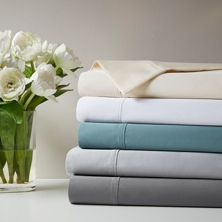 Madison Park 500TC Egyptian Cotton Anti-Microbial Sheet Set - Bed Bath ...