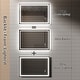 GlareGuard 32x48" Rectangular Anti-Fog Dimmable Backlit LED Bathroom ...