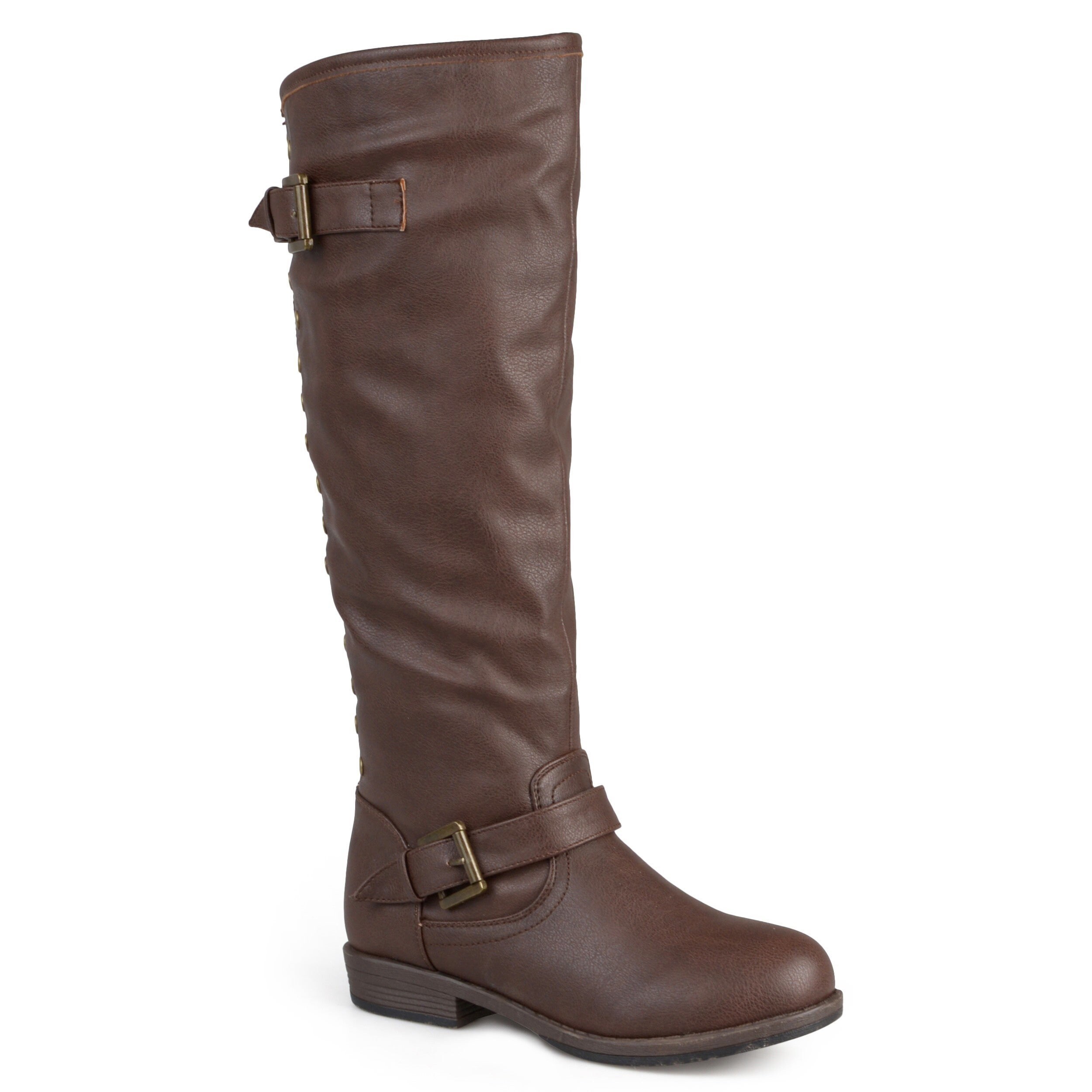 Steve Madden Riding Boots With Red Zipper