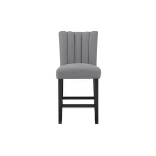 Global Furniture USA 2PK Light Grey Velvet Stools - Bed Bath & Beyond ...