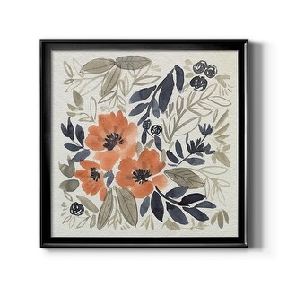 Sienna & Paynes Flowers II-Premium Framed Canvas - Ready to Hang - Bed ...
