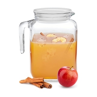 Bormioli Rocco Frigoverre Classic Jug with White Lid - 67.75 oz. - Bed ...