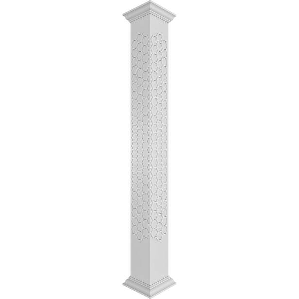 Craftsman Classic Square Non-Tapered Westmore Fretwork Column - Bed ...