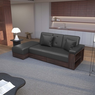 Multi-functional sofa,can sit,lie down,with storage box and drawer ...