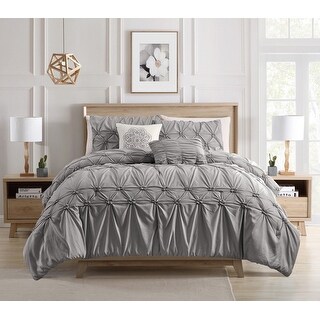 Westwood 5-Piece Smocked Comforter Set - Bed Bath & Beyond - 30865163