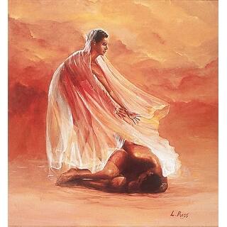 ''While Adam Slept'' by Lavarne Ross African American Art Print (27.25 ...