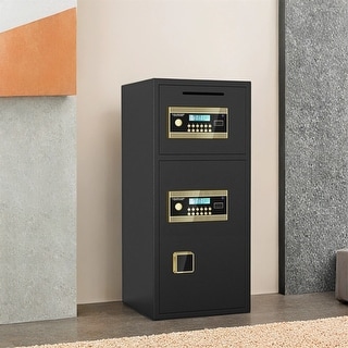 Large Double-door Coin-operated Safe,Digital Security Safe w/Fireproof ...