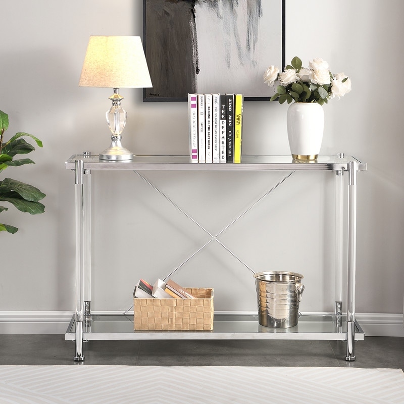 Acrylic Console Tables - Bed Bath & Beyond