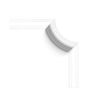 P-4020A Orac Decor High Density High Impact Polystyrene Curve Used With ...