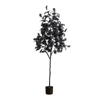 Black Oak Artificial Halloween Tree - 6' - Bed Bath & Beyond - 43591485