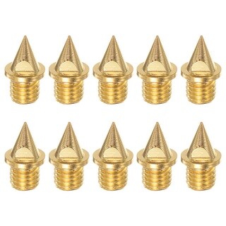 10pcs Track Spikes 1/4 Inch Alloy Steel Replacement, Golden - Bed Bath ...