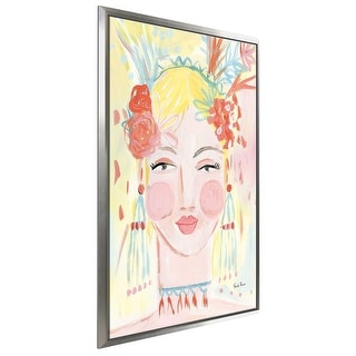 "Boho Lady I" Print on Floating Canvas - Bed Bath & Beyond - 36372383