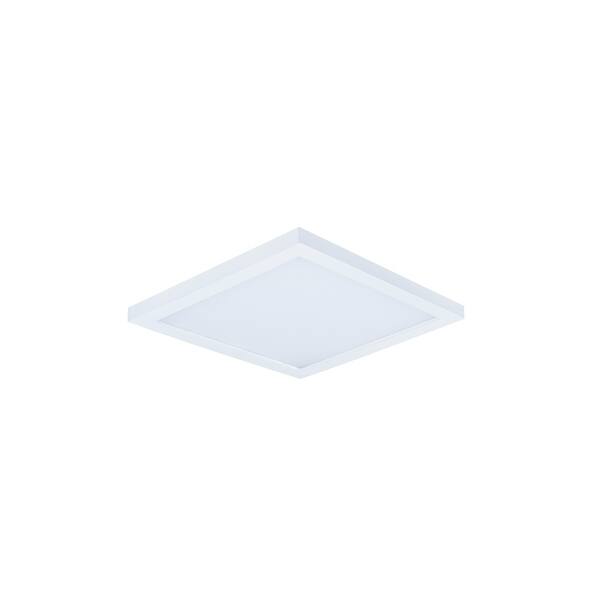 Maxim Wafer 7" Wide Square LED Panel - 3000K - 1250 Lumens - Bed Bath ...