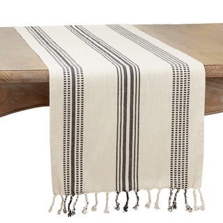 Casual Table Runner With Striped Design - On Sale - Bed Bath & Beyond ...