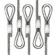 Crimping Loop Sleeves for Wire Rope, Round Aluminum Wire Rope Sleeve ...