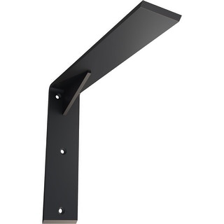 Ekena Millwork Countertop Support Steel Heavy Duty Bracket w/ Gusset ...