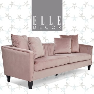 Elle Decor Celeste Tufted 90" Sofa - Bed Bath & Beyond - 22748462