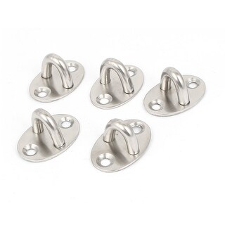 Home Fan Light Fixture Metal Oval Base Wall Ceiling Enclosed Hook 5pcs ...