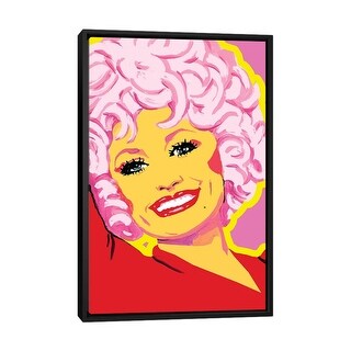 iCanvas "Dolly Parton" by Corey Plumlee Framed Canvas Print - Bed Bath ...