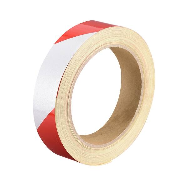 Reflective Tape Red White, 20mm x 25m, Outdoor Waterproof Warning Tape ...
