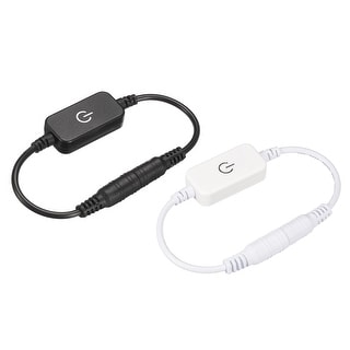 LED Touch Inline Dimmer 5/12/24V 2A DC Cord Tact Switch Controller ...