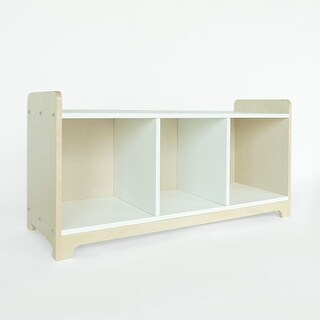 Cubo Cubbie 3 Storage Unit, Birch Wood Veneer, White - Nico & Yeye - N ...