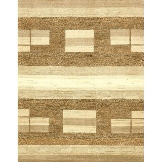 Ahgly Company Machine Washable Abstract Cinnamon Brown Area Rugs - Bed ...