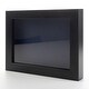 Charcoal 8x10 Wood Shadow Box with Navy Acid-Free Backing - With 5/8 ...