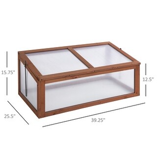 Portable Garden Green House Cold Frame Terrarium Planter Box - Bed Bath ...