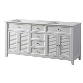 Shutter 70 in vanity in white - Bed Bath & Beyond - 35350365