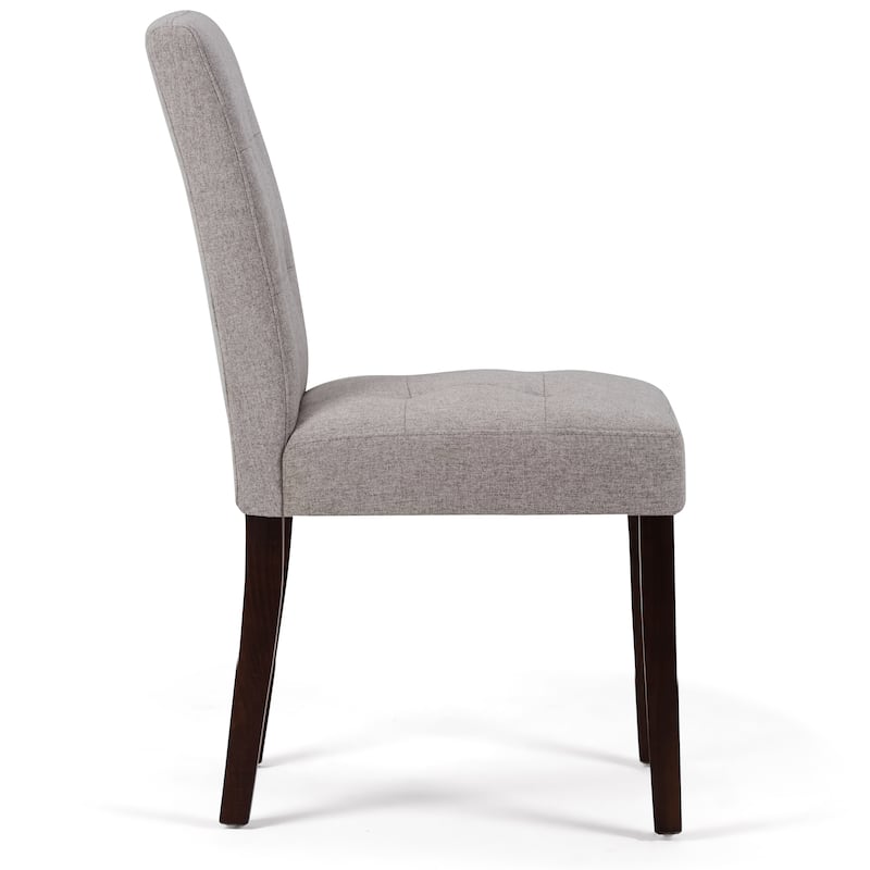 WYNDENHALL Jefferson Contemporary 7 Pc Dining Set with 6 Upholstered ...