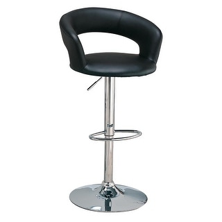 Adjustable Bar Stool with Chrome Base - Bed Bath & Beyond - 39835624