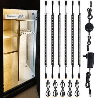 LED Safe Lighting Kit 5CCT, (6) 12" Linkable Light Bars - Bed Bath ...