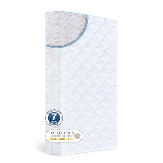 Crib and Toddler Mattress, Removable Cover & Rinseable Core, Breathable ...