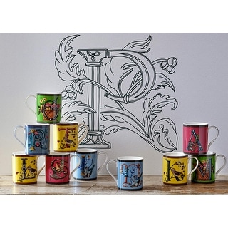 Kit Kemp for Spode for Spode Alphabet 12 Ounce Mug - Bed Bath & Beyond ...