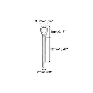 Split Cotter Pin, Stainless Steel Clip Fastener Fitting for Automotive ...