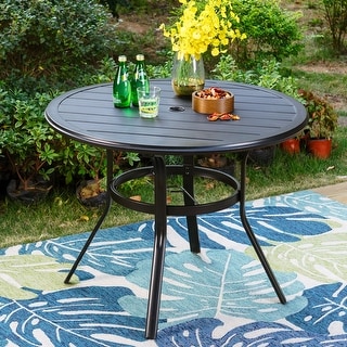 Outdoor Dining Extending Table Rectangular with Extension Leaf - See ...