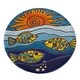 NOVICA Fish Under the Sun, Ceramic wall art - Bed Bath & Beyond - 33851022