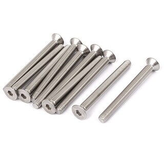 M6 x 65mm 304 Stainless Steel Hex Socket Countersunk Flat Head Screw ...