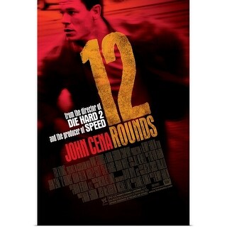 "12 Rounds - Movie Poster - UK" Poster Print - Multi - Bed Bath ...