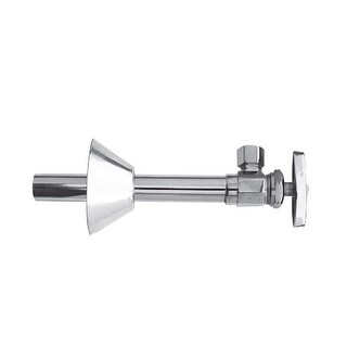 Brasstech 416 Solid Brass Round Handle Angle Valve - Bed Bath & Beyond ...