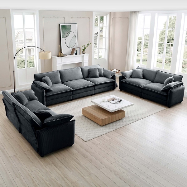 Corner sofa and two seater set store