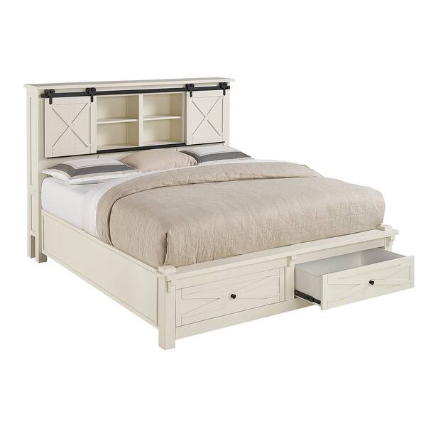 Simply Solid Shanna Solid Wood Storage Platform Bed - On Sale - Bed ...