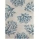 Caistor Coastal Coral Reef Pattern Tropical Area Rug - Bed Bath ...