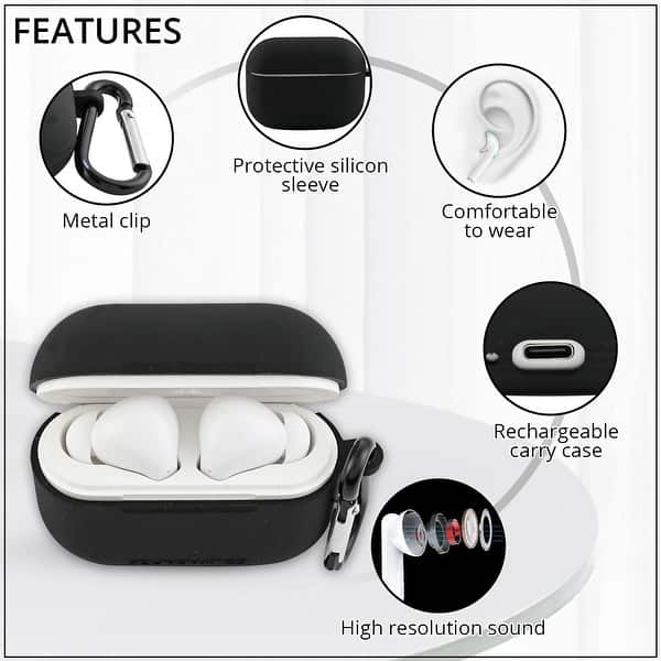 Shop lc Tzumi SoundMates True Wireless Earbuds V2 Combo Pack White High ...