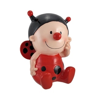Sweet Little Lady Bug Baby Coin Bank 10 In. - 10.25 X 8 X 6 inches ...