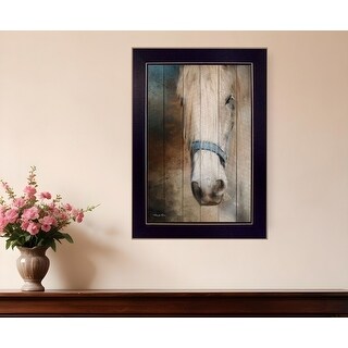 HomeRoots Old Gray Mare Black Framed Print Wall Art - Bed Bath & Beyond ...